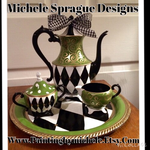 Spring Tea Set - Etsy