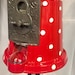 Gumball Machine With Stand, Hand Painted Gumball Machine, Whimsical ...