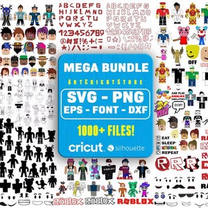 1000+bundle Roblox Logo,svg File,bundle Layered SVG, Cricut, Cut Files ...