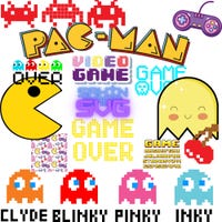 Pacman Svg - Etsy