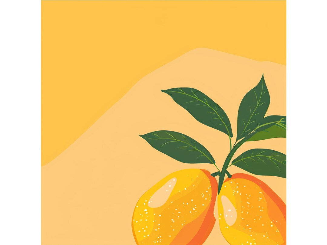 Mango Clipart Collection,mango Illustration, Mango Clipart - Etsy