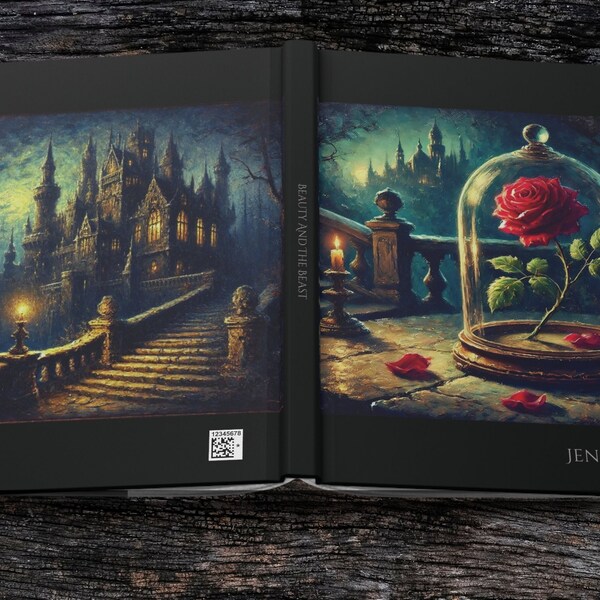 Enchanted Forest Traveler Hardcover Notebook Dark Fantasy Art Journal ...