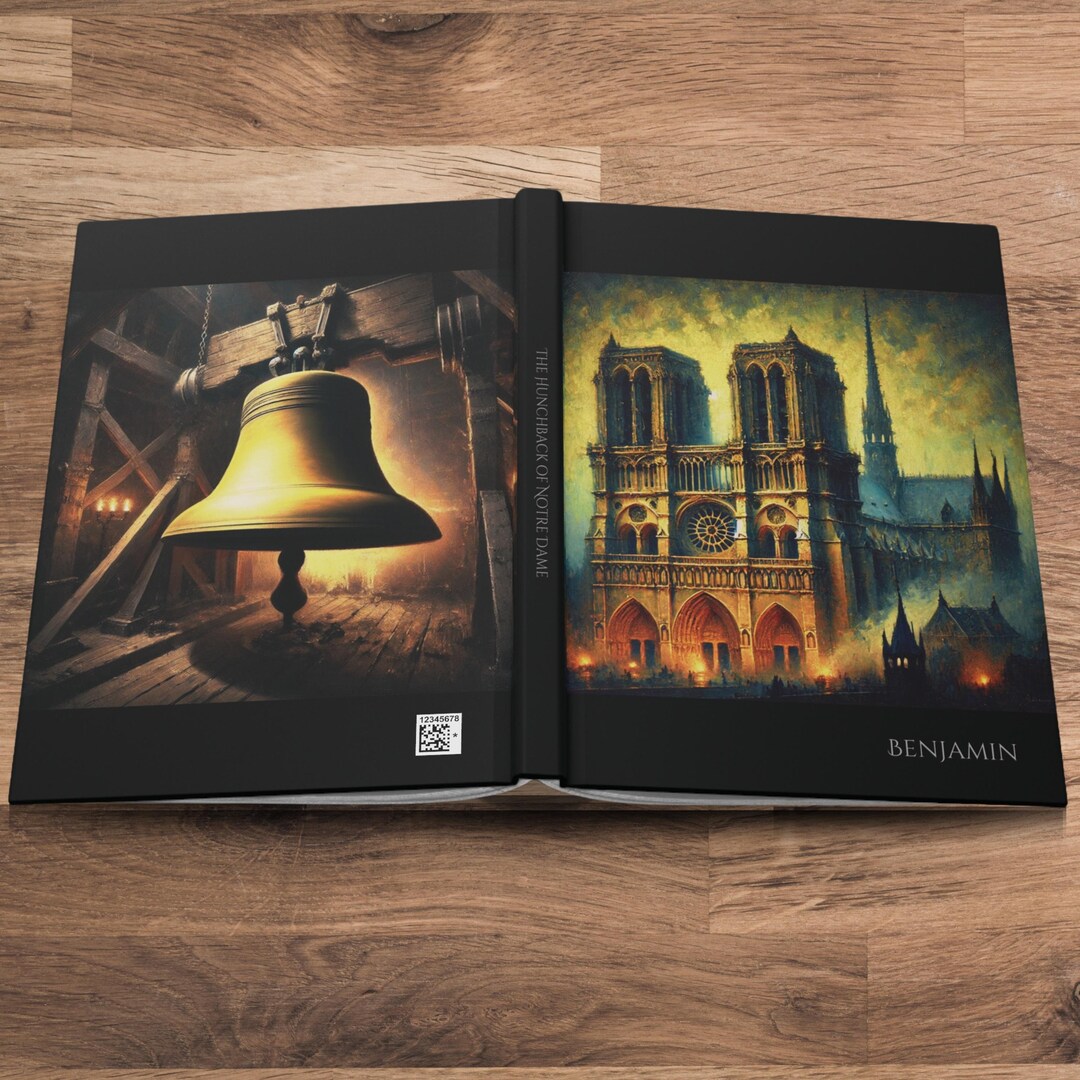 Personalized HUNCHBACK of NOTRE DAME Journal | Original Oil Paint Style ...