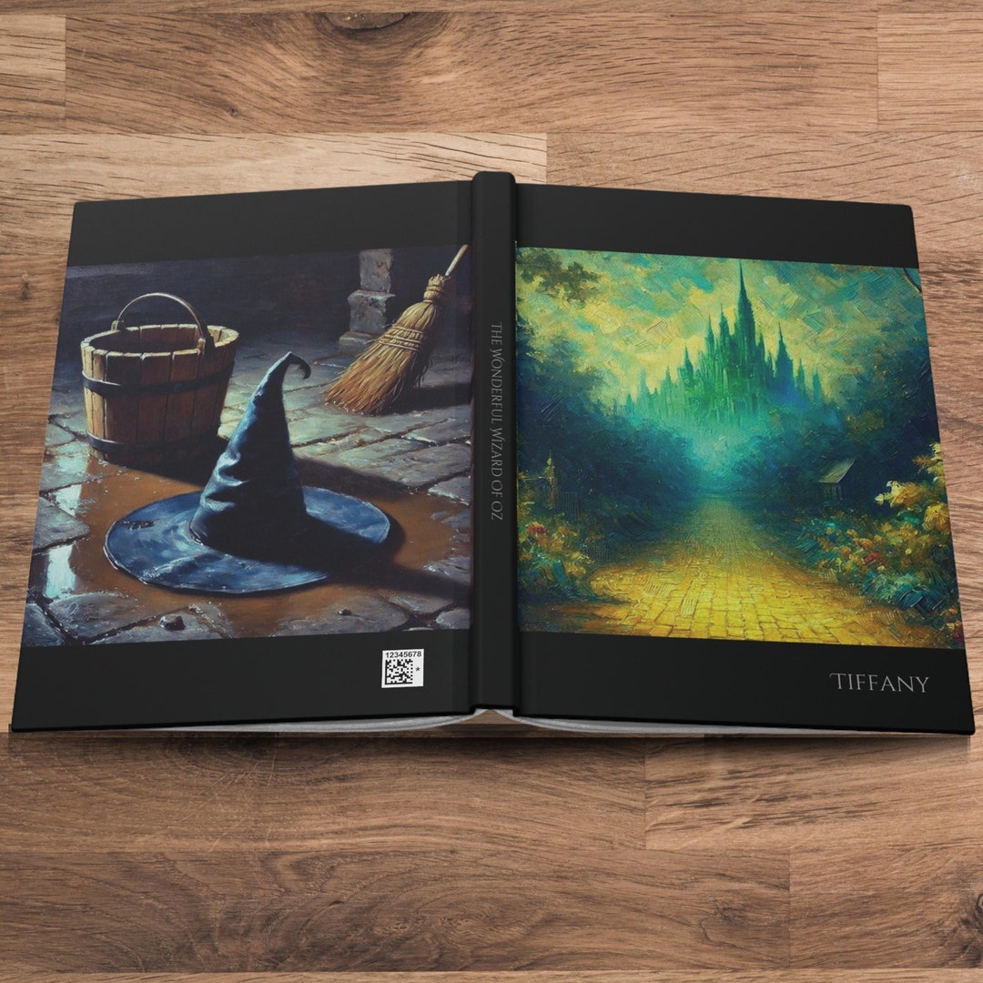 Personalized WIZARD OF OZ Journal | Original Oil Paint Style Art ...