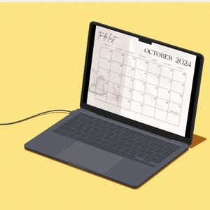 Minimalist October 2024 Calendar with To-Do List Elegant Monthly ...