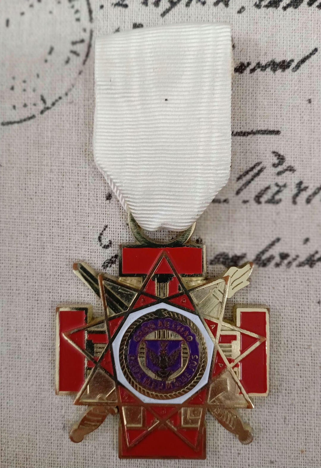 Vintage 33rd Degree Scottish Rite Breast Jewel/medal - Etsy