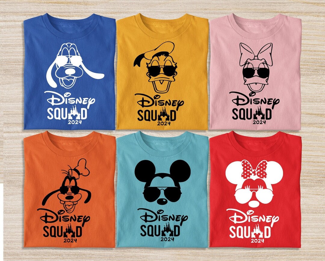 Disney Squad Shirt, Disney Family Shirt, Bella Canvas Family Shirt ...