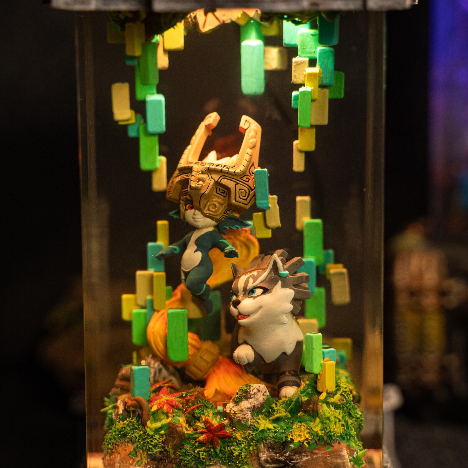 Midna Resin Lamp, Handmade Zelda Light Gift, Unique Zelda Gift for Room ...