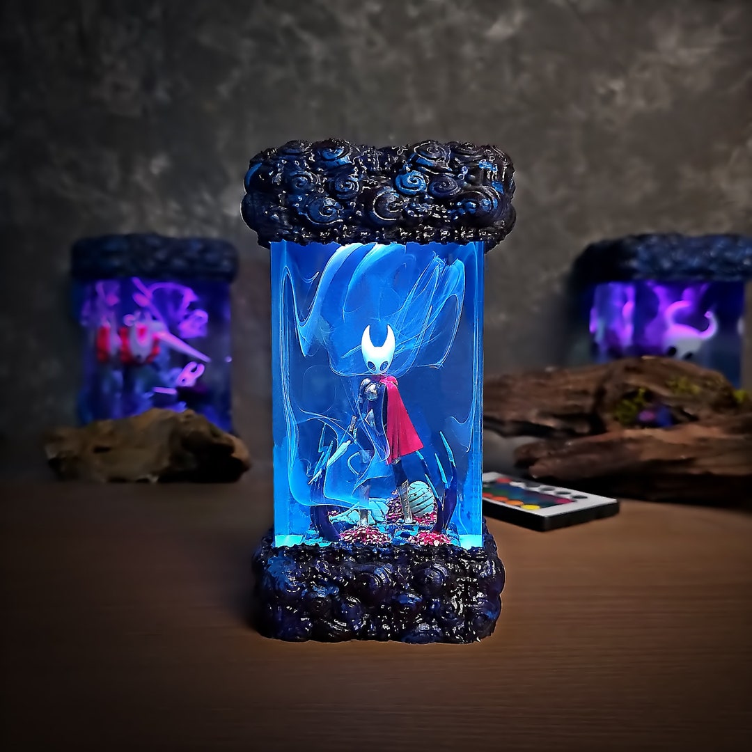 Hornet Fan Art Hollow Knight Lamp Knight Resin Lamp Ho.llow Kn.ight ...