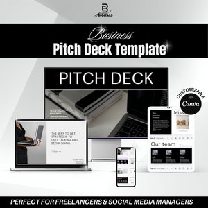 Pitch Deck Presentation for Business Owners, Social Media Managers, and ...