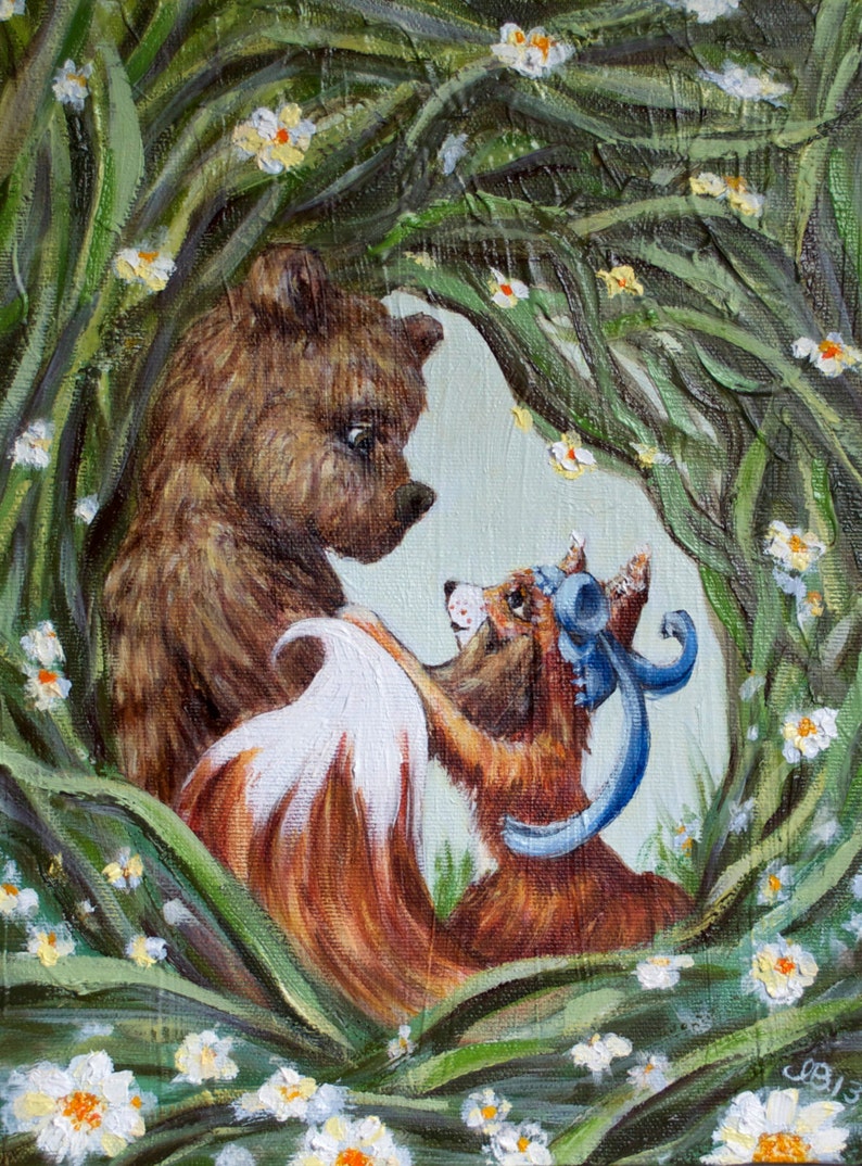 Fox & Bear - Custom Couple's Gift - Etsy