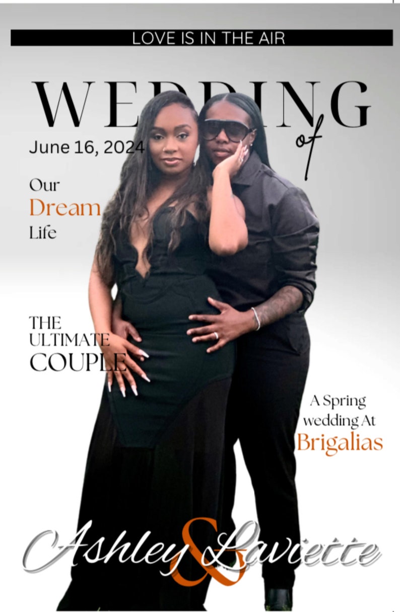 Wedding Magazine, Sweet 16, Birthday, Program - Etsy