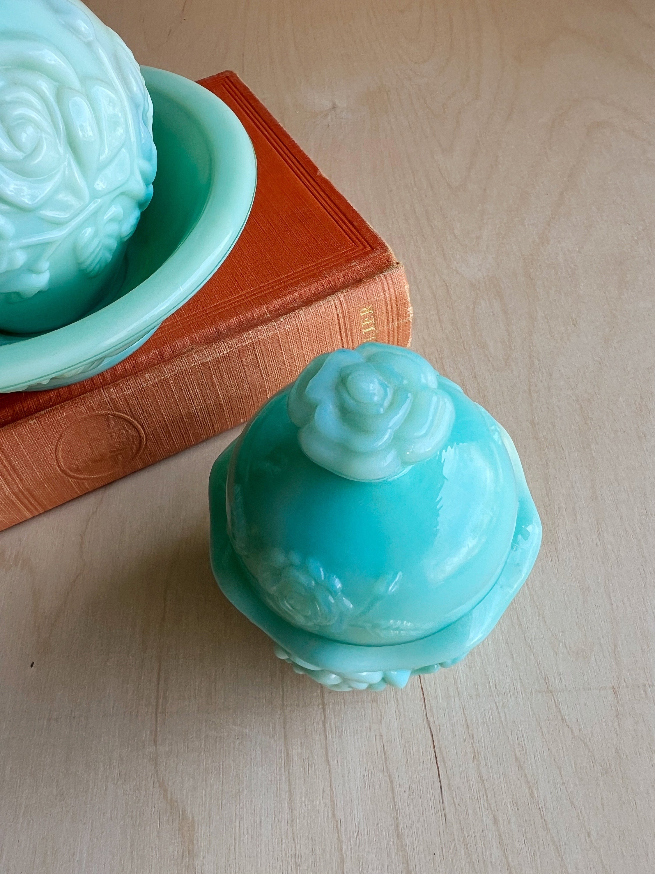 FREE SHIPPING Vintage Avon Turquoise Field Flowers 3 Piece Bath Set - Etsy