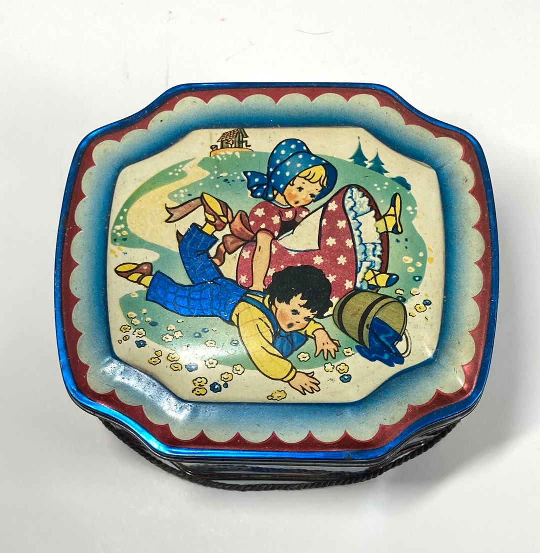 Vintage Candy Tin, Jack and Jill Tin, George Horner Tin - Etsy