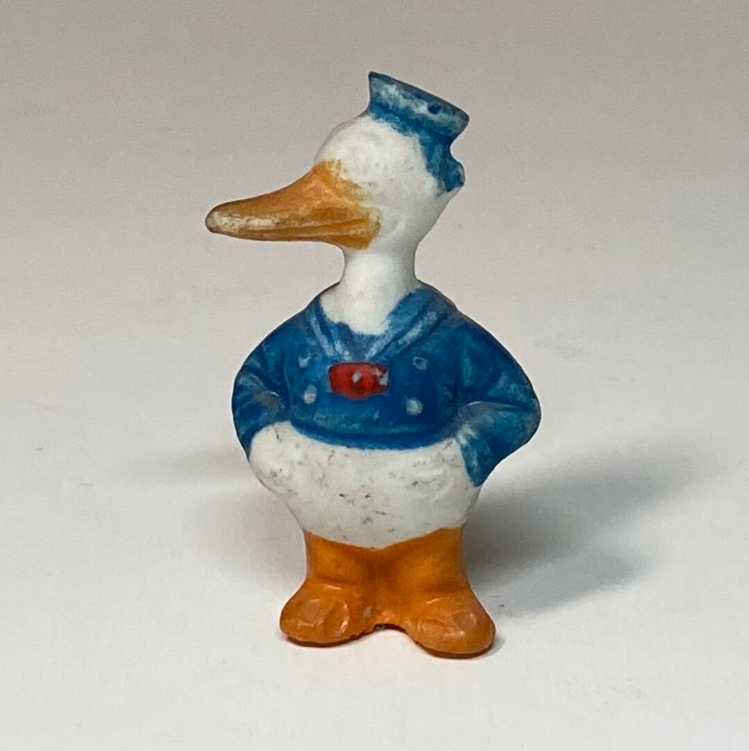 Vintage Bisque Porcelain Donald Duck Penny Doll - Etsy