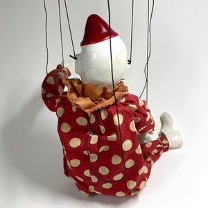 Vintage Clown Puppet, Hazelles Marionettes Clown - Etsy