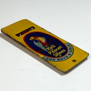 Vintage Poll Parrot Shoes Tin Whistle: Colorful Parrot Graphic - Etsy