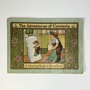 Vintage Ceresota Flour Advertising Lot: Painting Book, Tin Match Safe ...