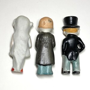Vintage Bisque Porcelain Wedding Penny Dolls in Original Box, Bisque ...