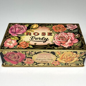Vintage Box of Rose Verly Soap Made in Germany - Etsy