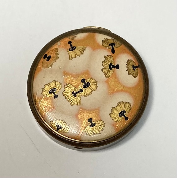vintage coty powder compact - Gem