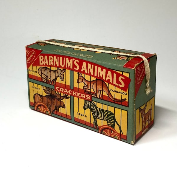 Animal Crackers Box - Etsy
