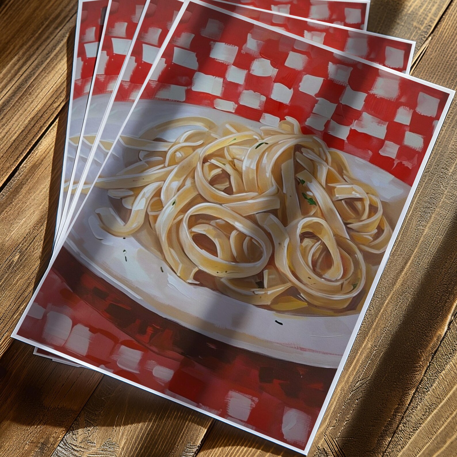 Retro Italian Spaghetti Plate Printable DIGITAL Wall Art, Italy ...
