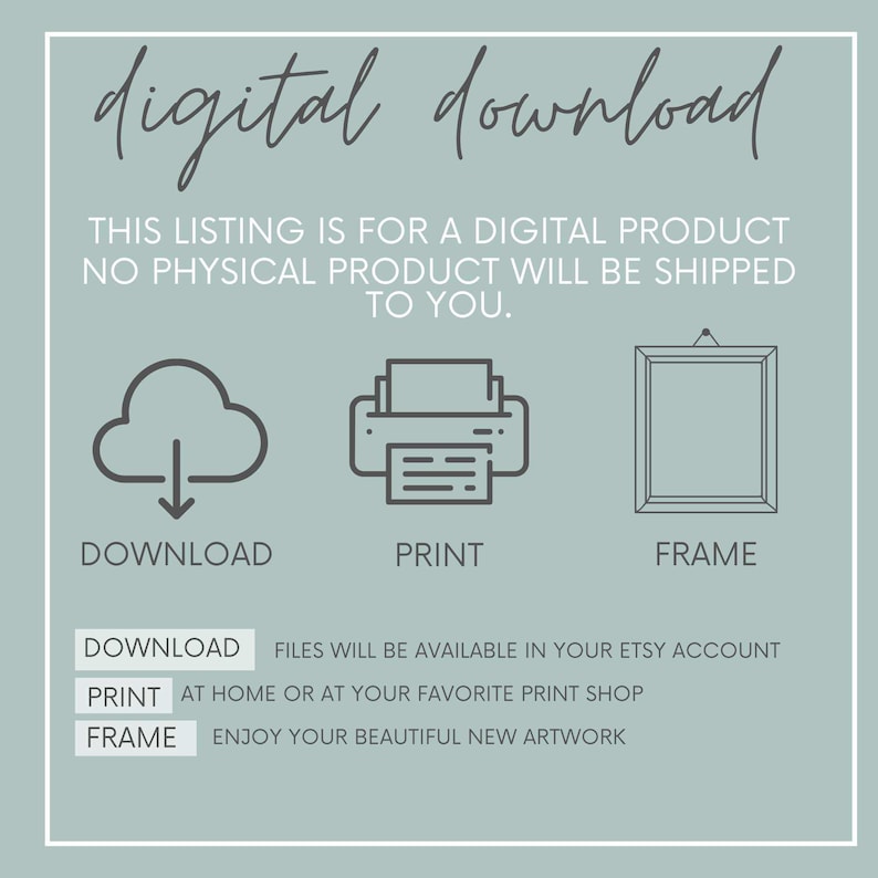 Go to Class Blue College Poster, Preppy Printable Dorm Room Art, Trendy ...