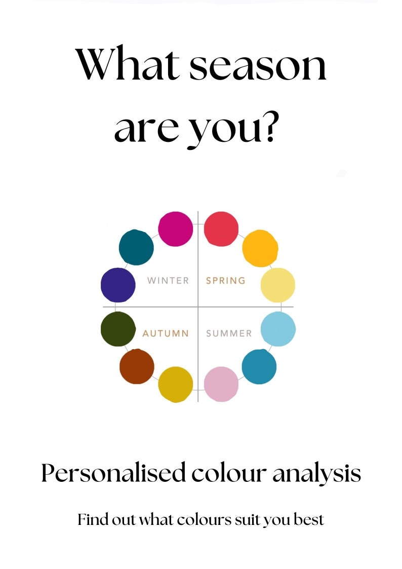 Seasonal Colour Analysis, Colour Theory Analysis, Which Season Am I ...