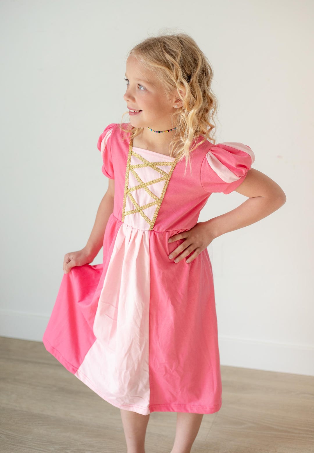 Aurora Princess Dress. Aurora Costume, Pink Princess Dress, Pink ...