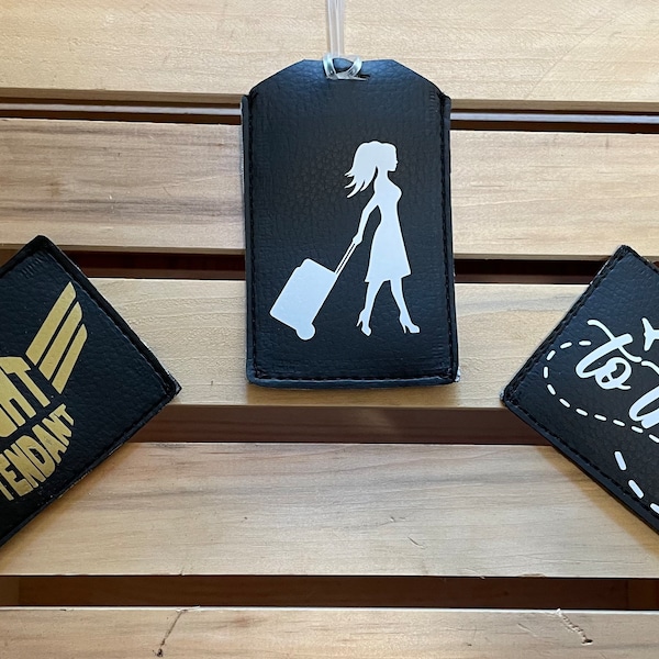Flight Attendant Bag Tag - Etsy