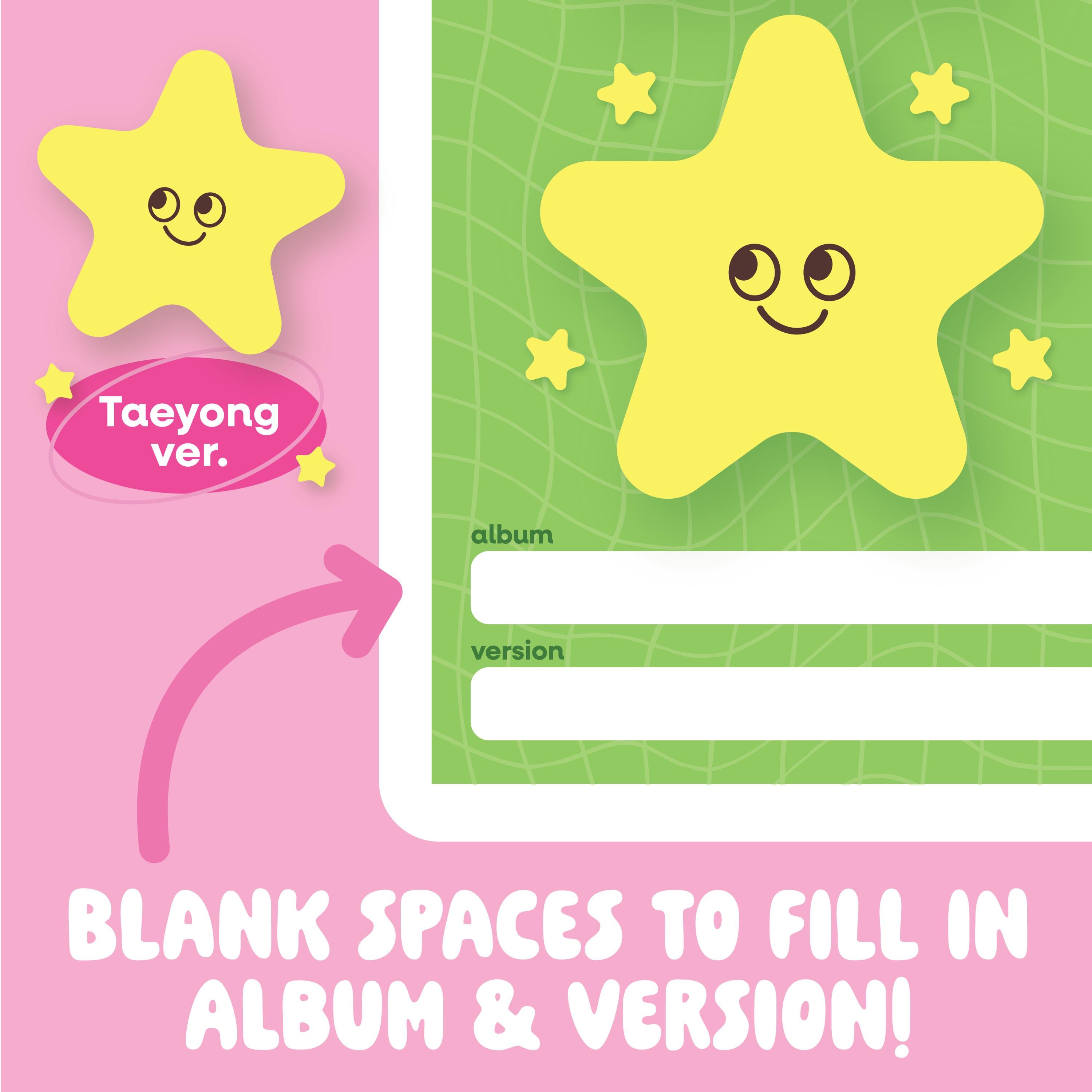 PRINTABLE NCT 127 Starfish A3 Binder Fillers taeyong Ver. - Etsy