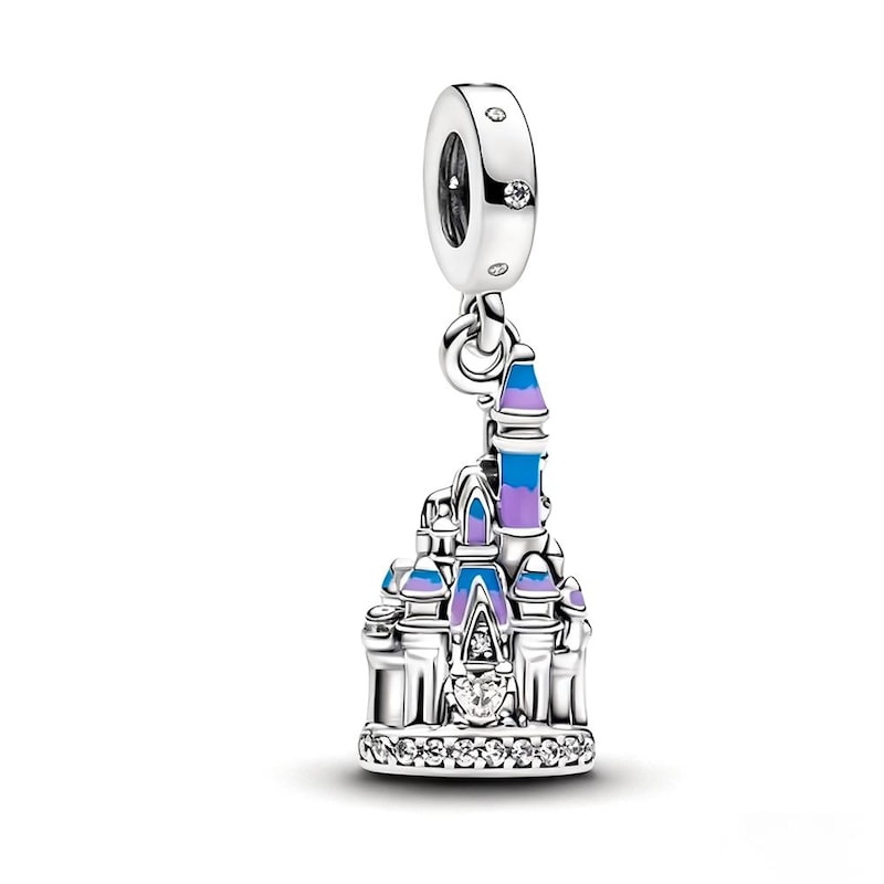 925 Silver Castle Charm - Etsy