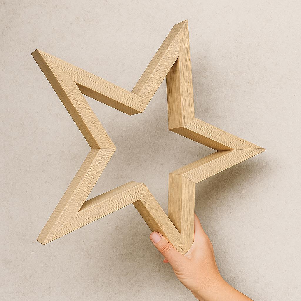 DIY Christmas Star Build Plans, Simple Wooden Decor Ideas, Woodworking ...