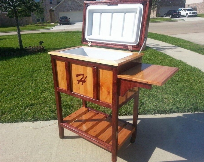 Easy DIY Grill Side Table Woodworking Plans - Etsy Canada