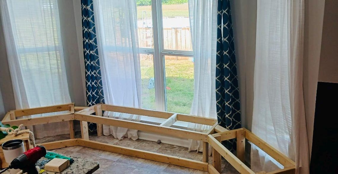 Corner Bench DIY Plan: Kitchen Banquette Seating With Storage (PDF Plan ...