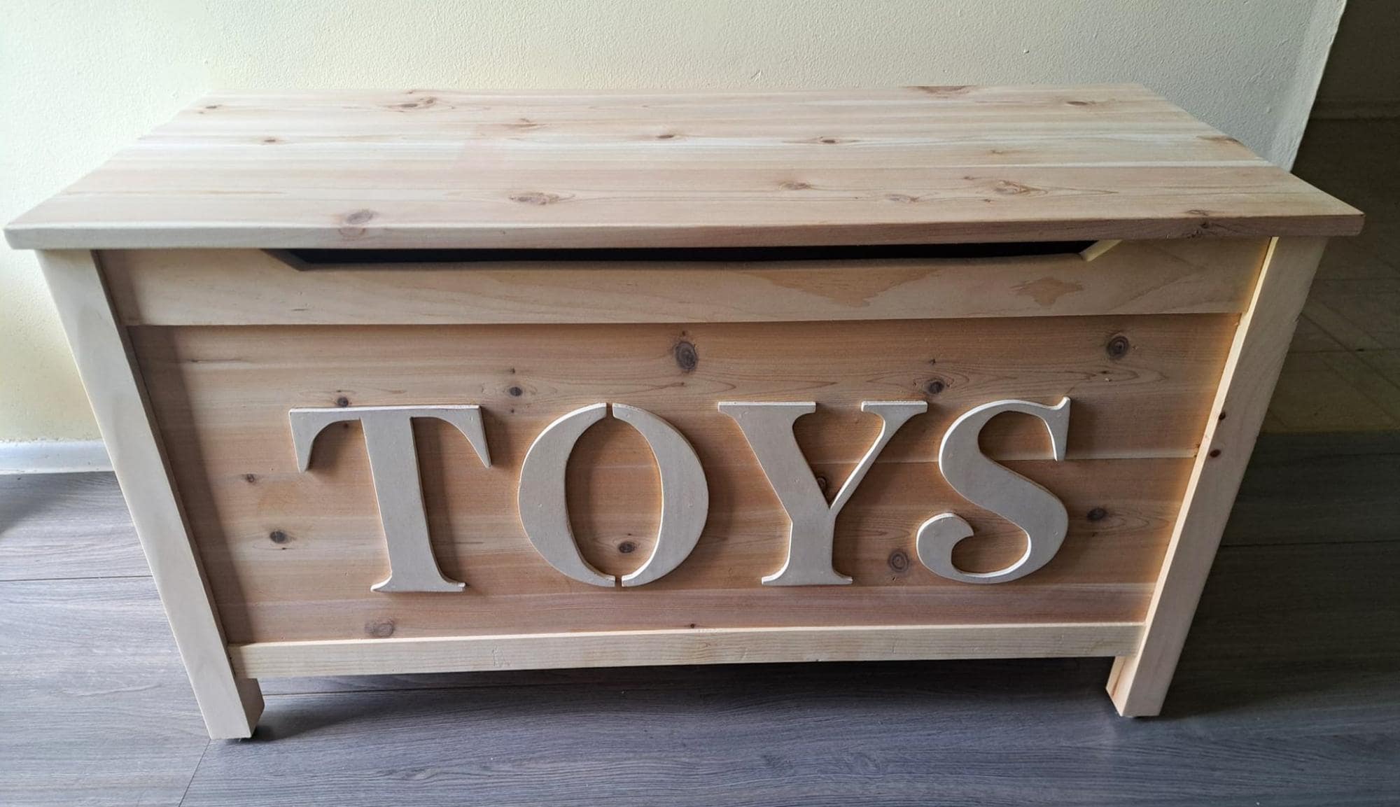Kids Toy Box Plan: DIY Wooden Toy Organizer (PDF Download) - Etsy
