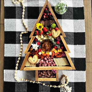 Wooden Christmas Tree Food Tray DIY Plans: Rustic Holiday Decor (PDF ...