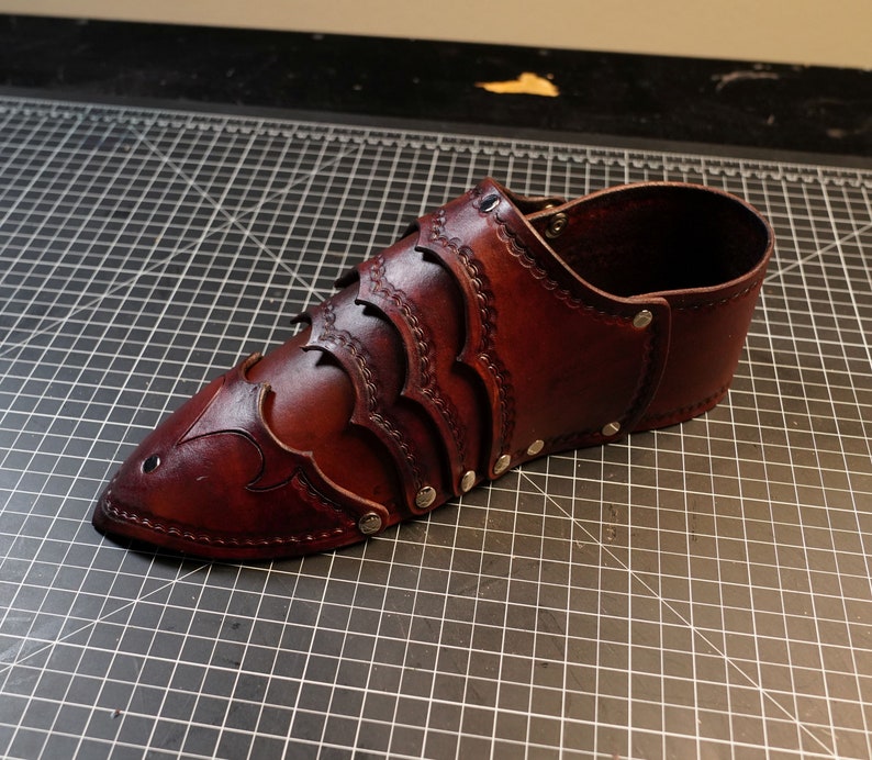 Fantasy Sabatons Pattern Solleret Pattern Fantasy Footwear | Etsy