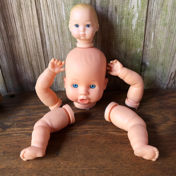 Rubber Doll Head - Etsy