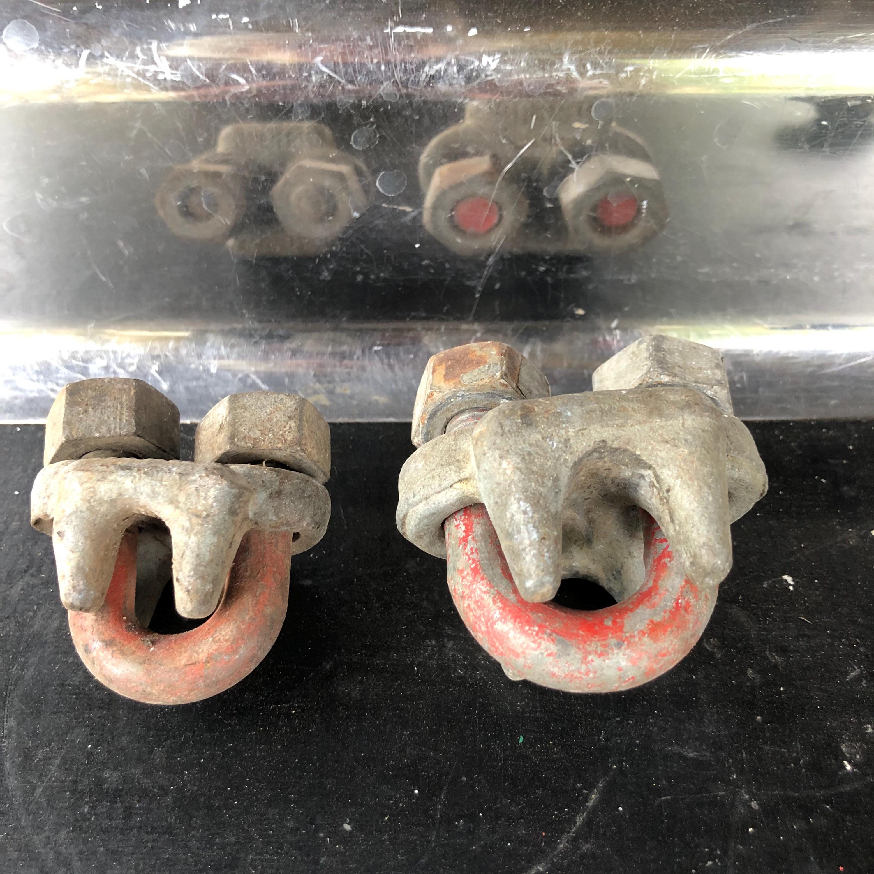 Forged Crosby Wire Rope Cable Clamps - Altered Art Assemblage - Etsy