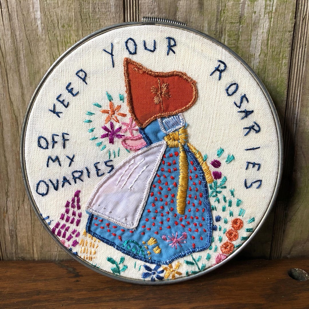 Snarky Embroidery - Fiber Art Wall Decor - Women's Rights - Etsy