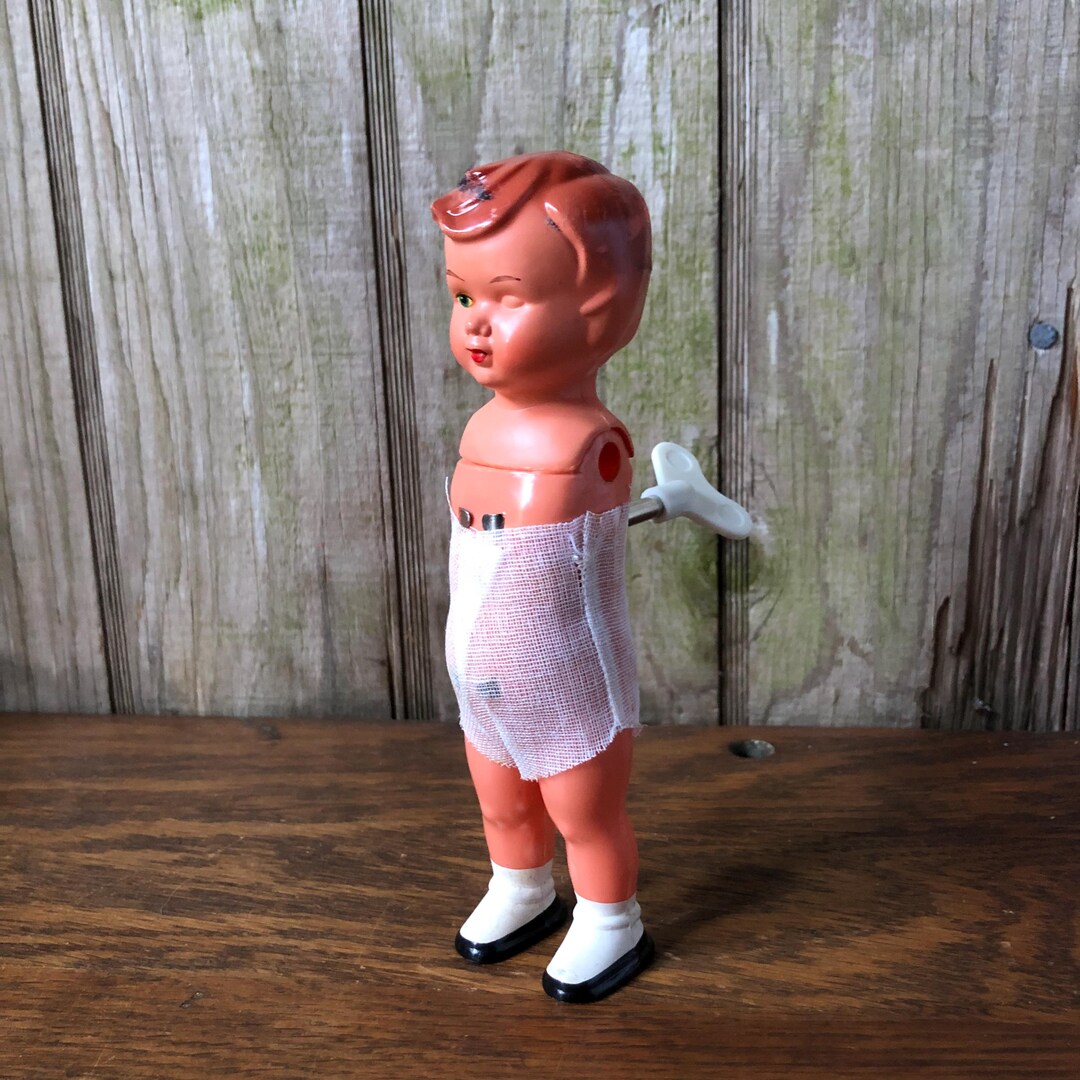 Vintage Mechanical Wind up Dancing Doll With Key and Issues - Etsy