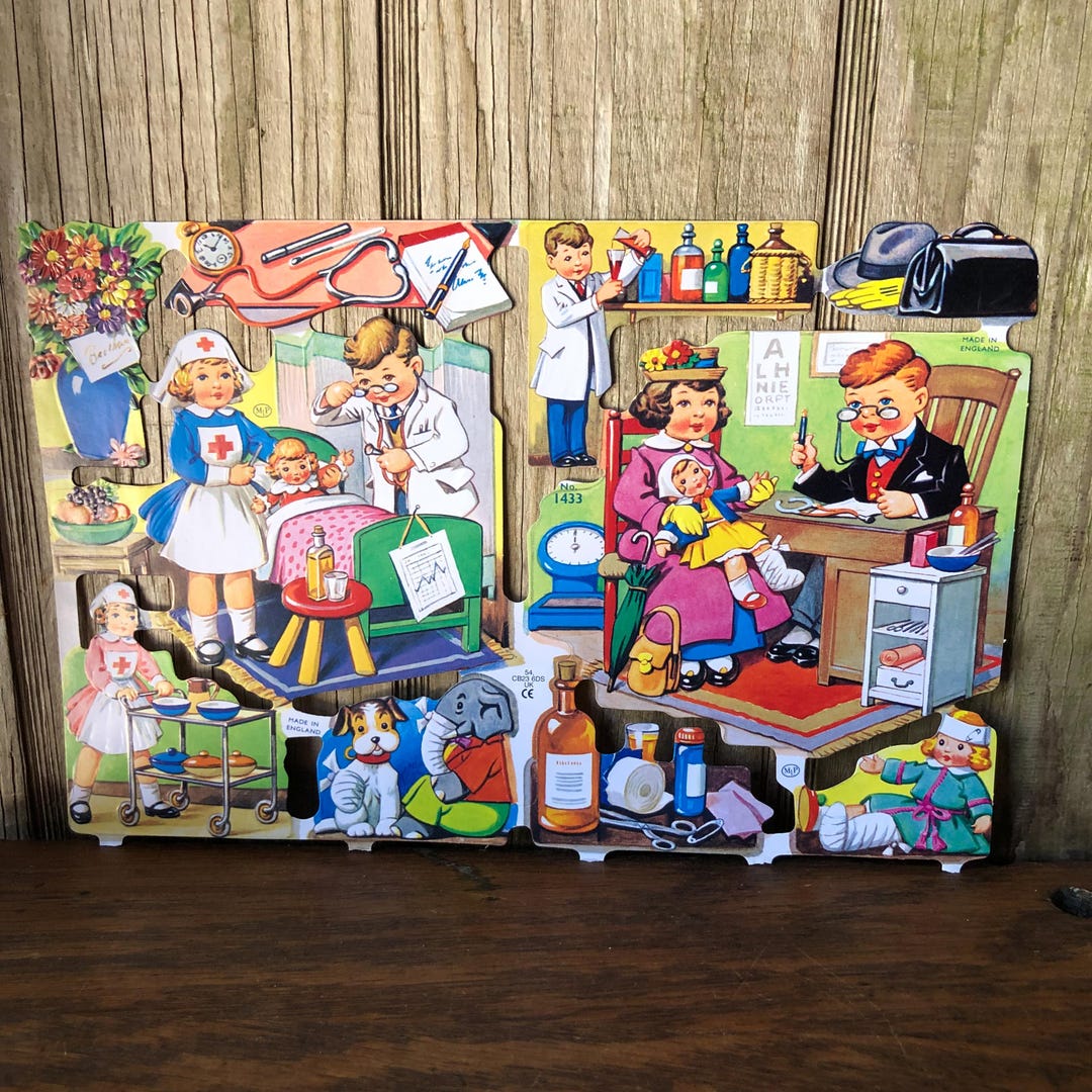 MLP Doll Toy Hospital Cut Outs for Scrapbooking Card Making Etc ...