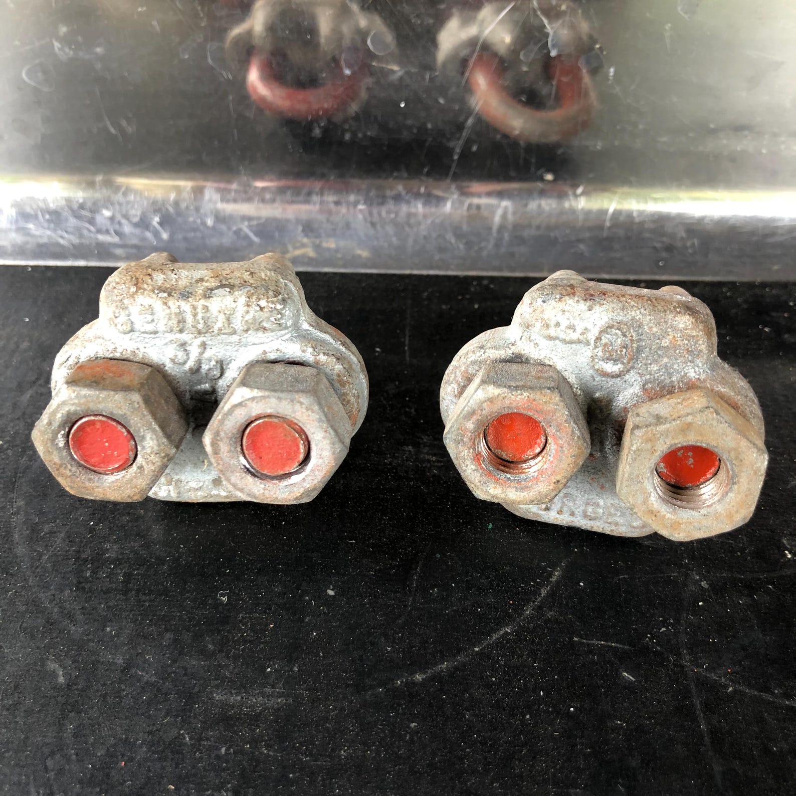 Forged Crosby Wire Rope Cable Clamps - Altered Art Assemblage - Etsy