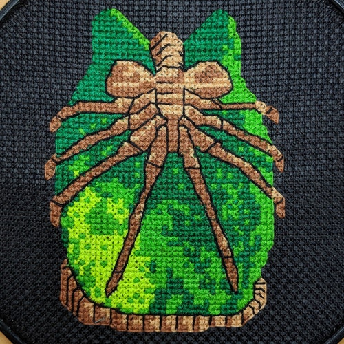 Xenomorph Alien Cross Stitch Pattern PDF - Etsy