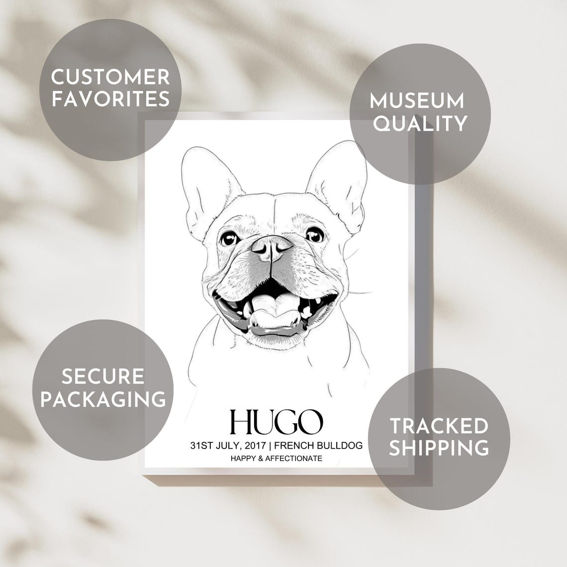 Custom Pet Drawing, Custom Pet Poster, Drawing Pet Portrait, Dog Cat ...