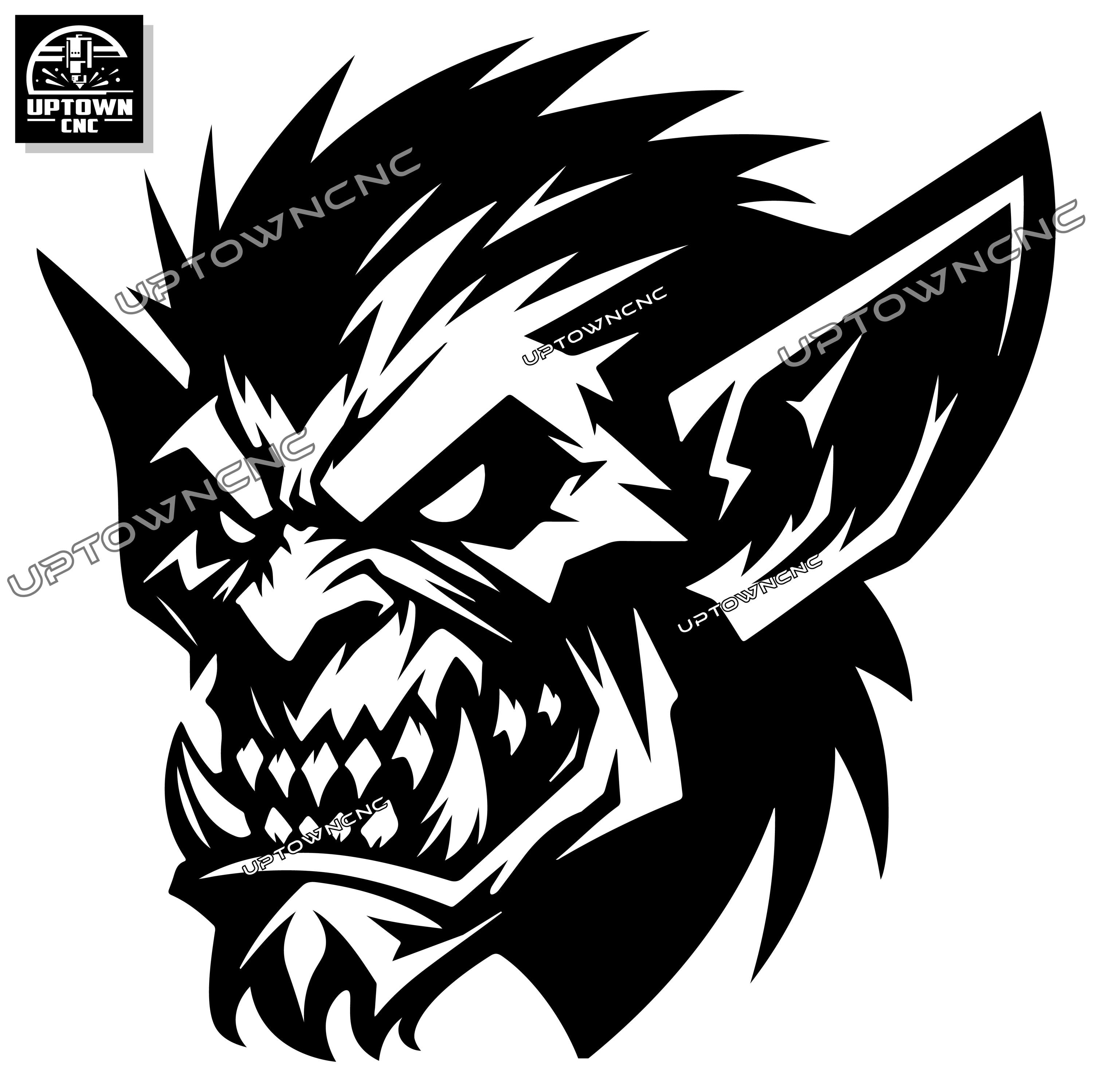 Goblin SVG, Evil Gbolin Svg, Troll Svg, Nature Svg, Plasma Cut Svg ...