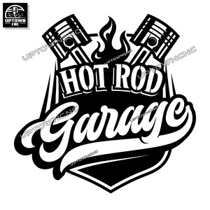 Hot Rod SVG, Hot Rod Garage SVG, Car Life Svg, Muscle Car Svg, Gift for ...