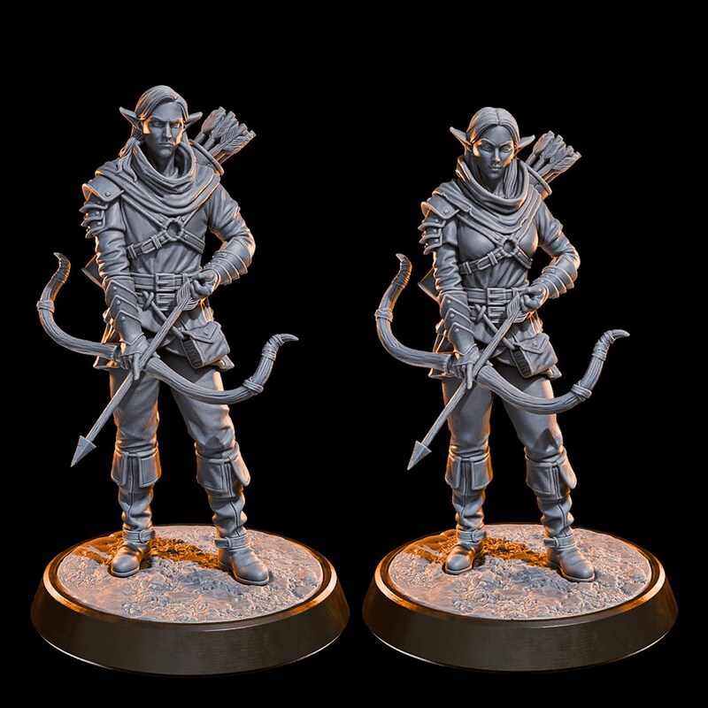 Two Elfs Models - Etsy